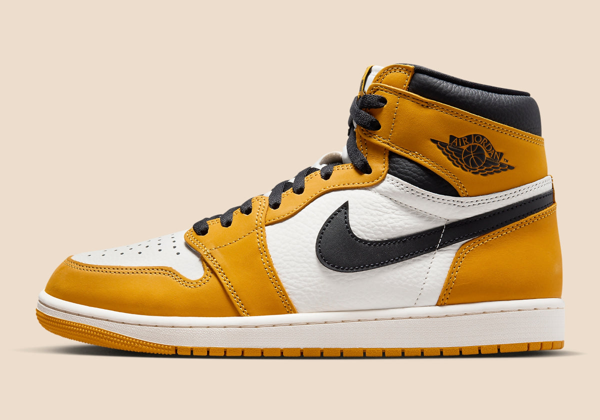 Conheça o novo Air Jordan 1 Hgh Yellow Ochre – Palmtree 48